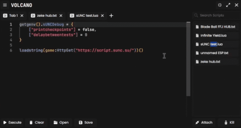 Volcano Executor v3.1.6 - Free Roblox Script Executor